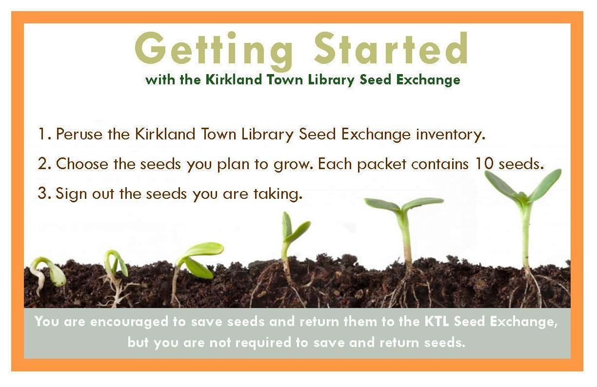Seed Library | Kirkland Town Library